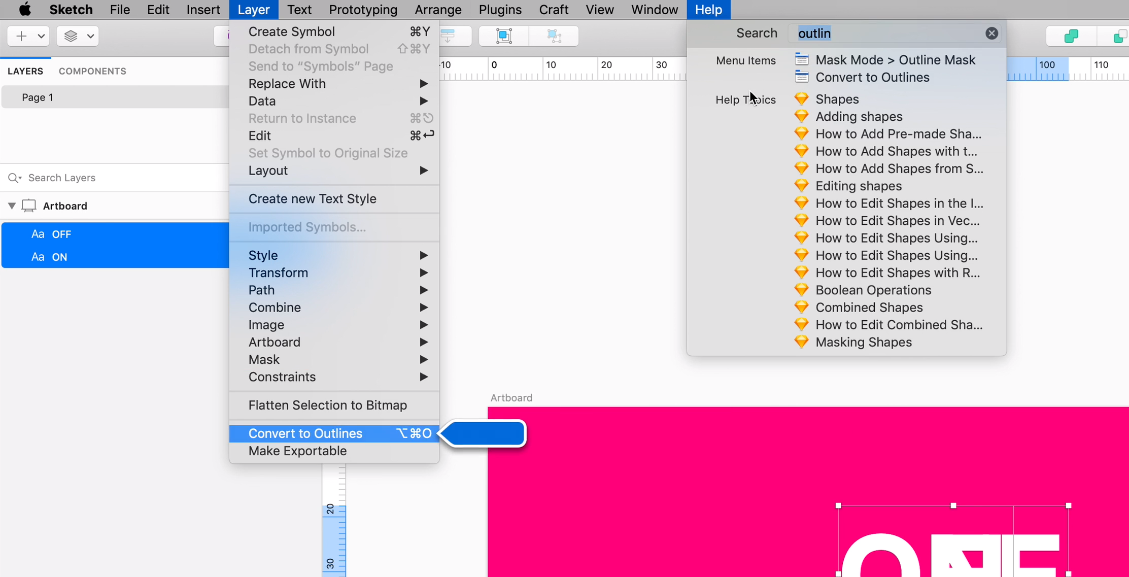 Flow - Animating a Toggle Button with Group Masks